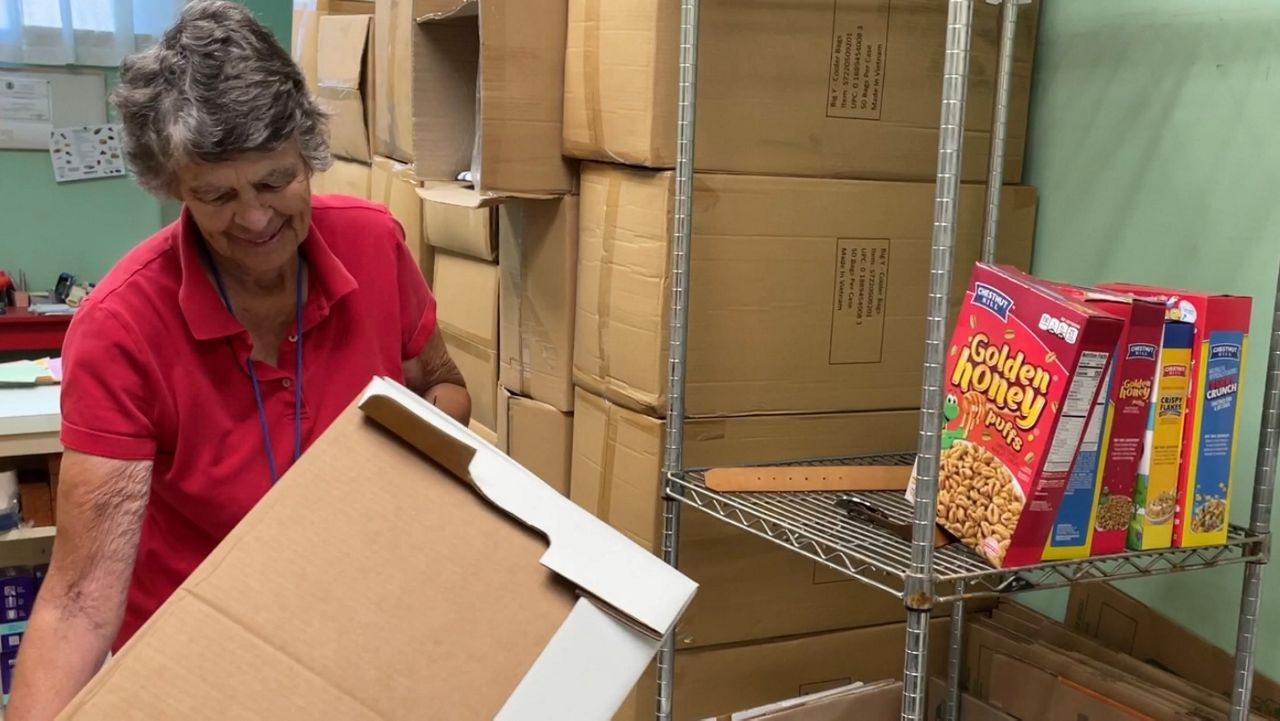 Food pantry holding food drive for director's birthday