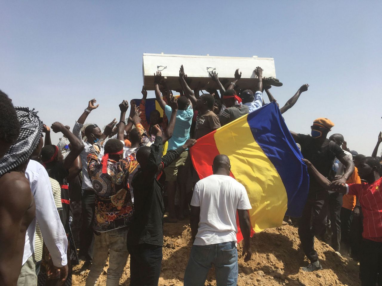 Mourners hold protester funerals in Chad's tense capital