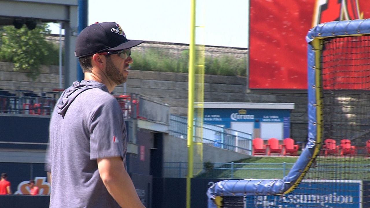 Inside The Clubhouse with WooSox manager Chad Tracy