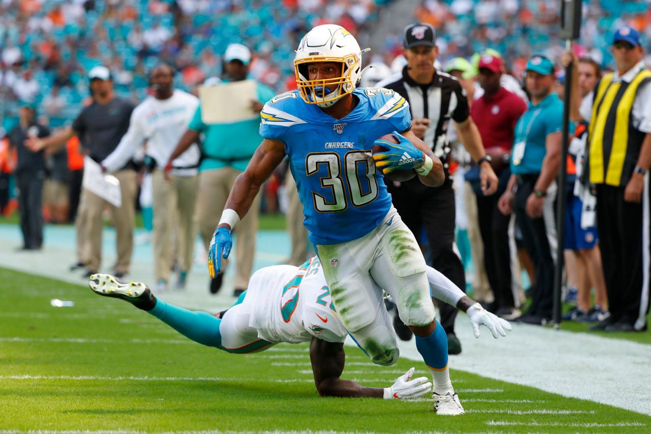 Long time coming: Rivers, Chargers beat Dolphins, 30-10