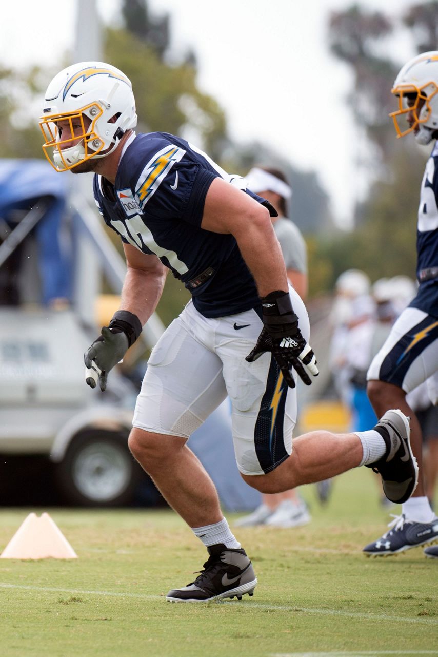 On the good foot: Chargers' Bosa eager to regain elite form