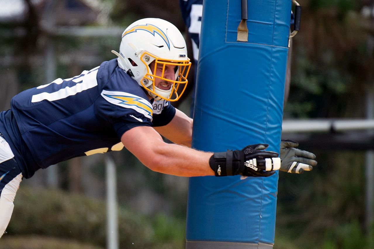 On the good foot: Chargers' Bosa eager to regain elite form