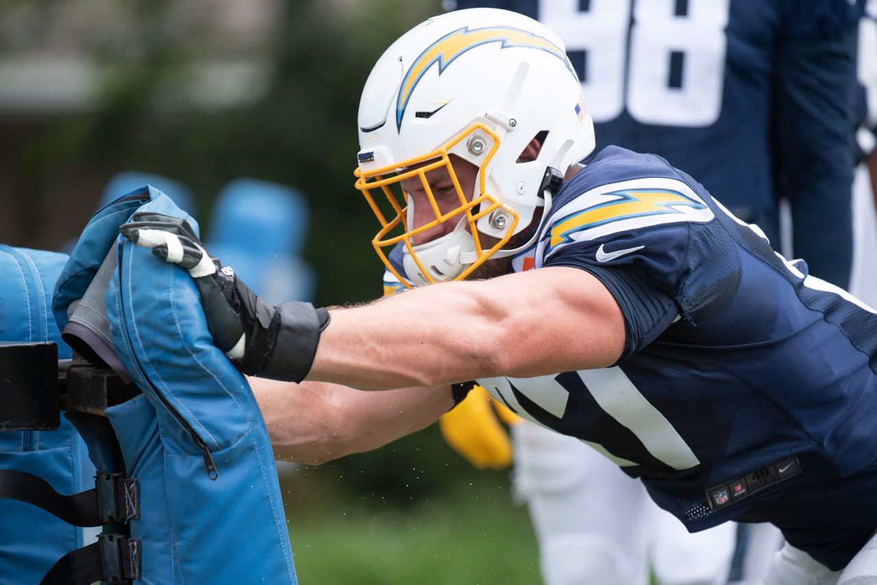 On the good foot: Chargers' Bosa eager to regain elite form