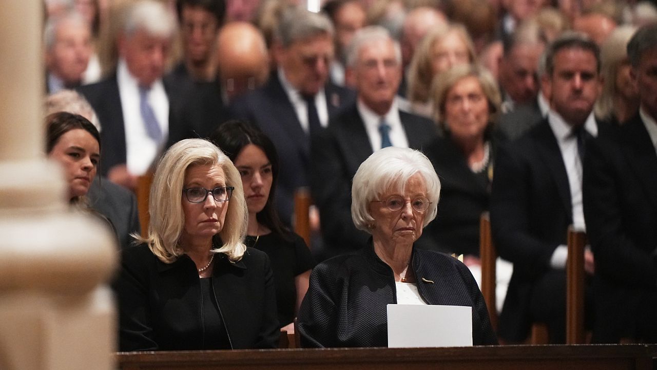 Former Vice President Dick Cheney honored at DC funeral
