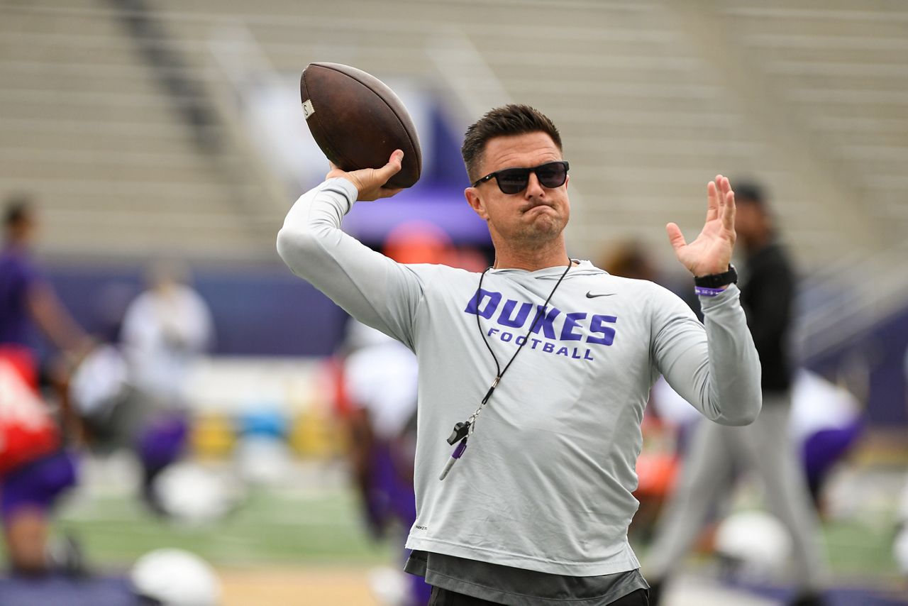 JMU Football Head Coach Bob Chesney likes his team