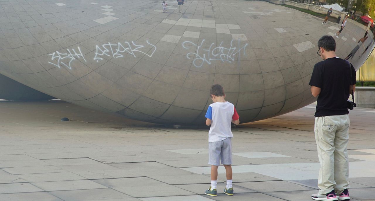 7 arrested in vandalism of popular Chicago 'Bean' sculpture