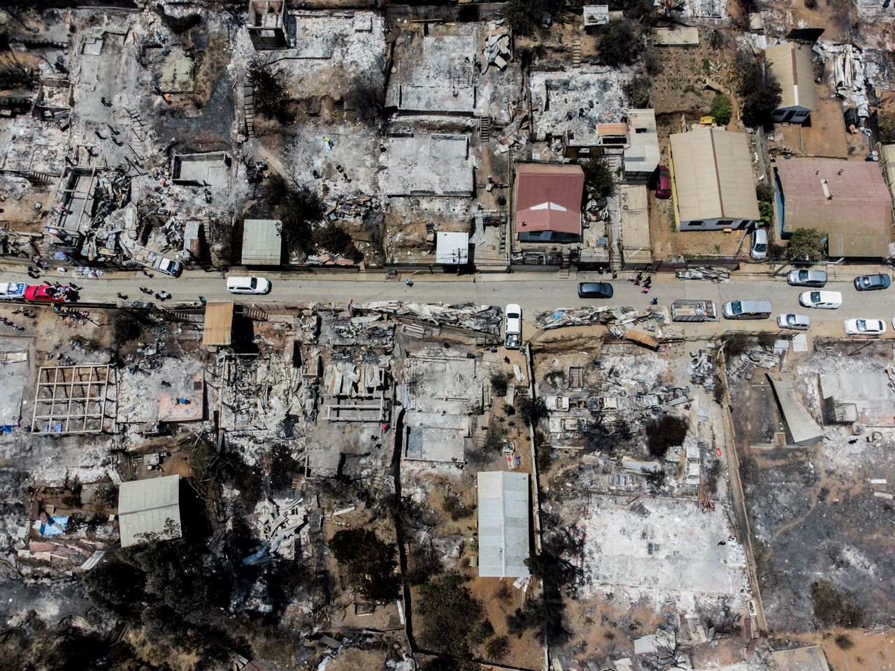 Forest fires rage on in central Chile killing at least 64