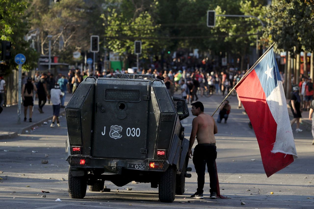 UN official: Chilean police abused protester's human rights