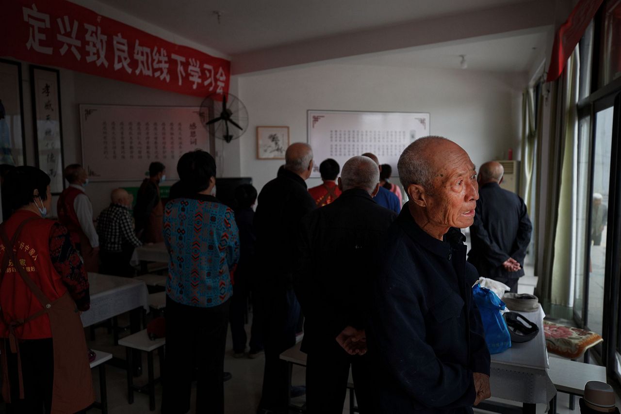 China faces strains as population ages, birth rate falls