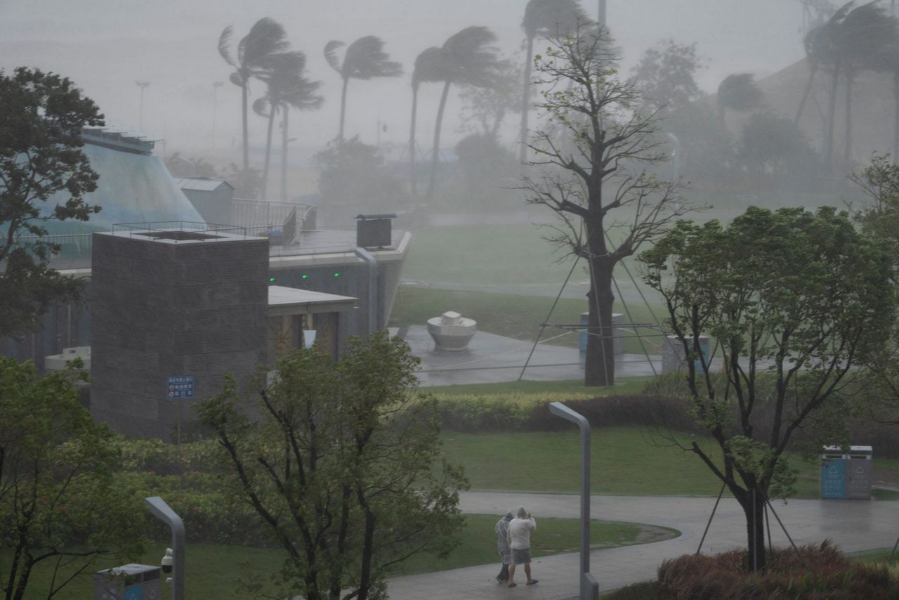 Typhoon Ragasa batters Hong Kong and southern China with intense rain ...