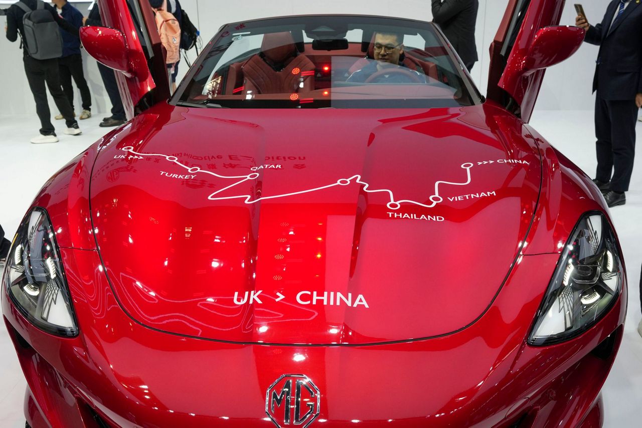 Electric cars and digital connectivity dominate at Beijing auto show