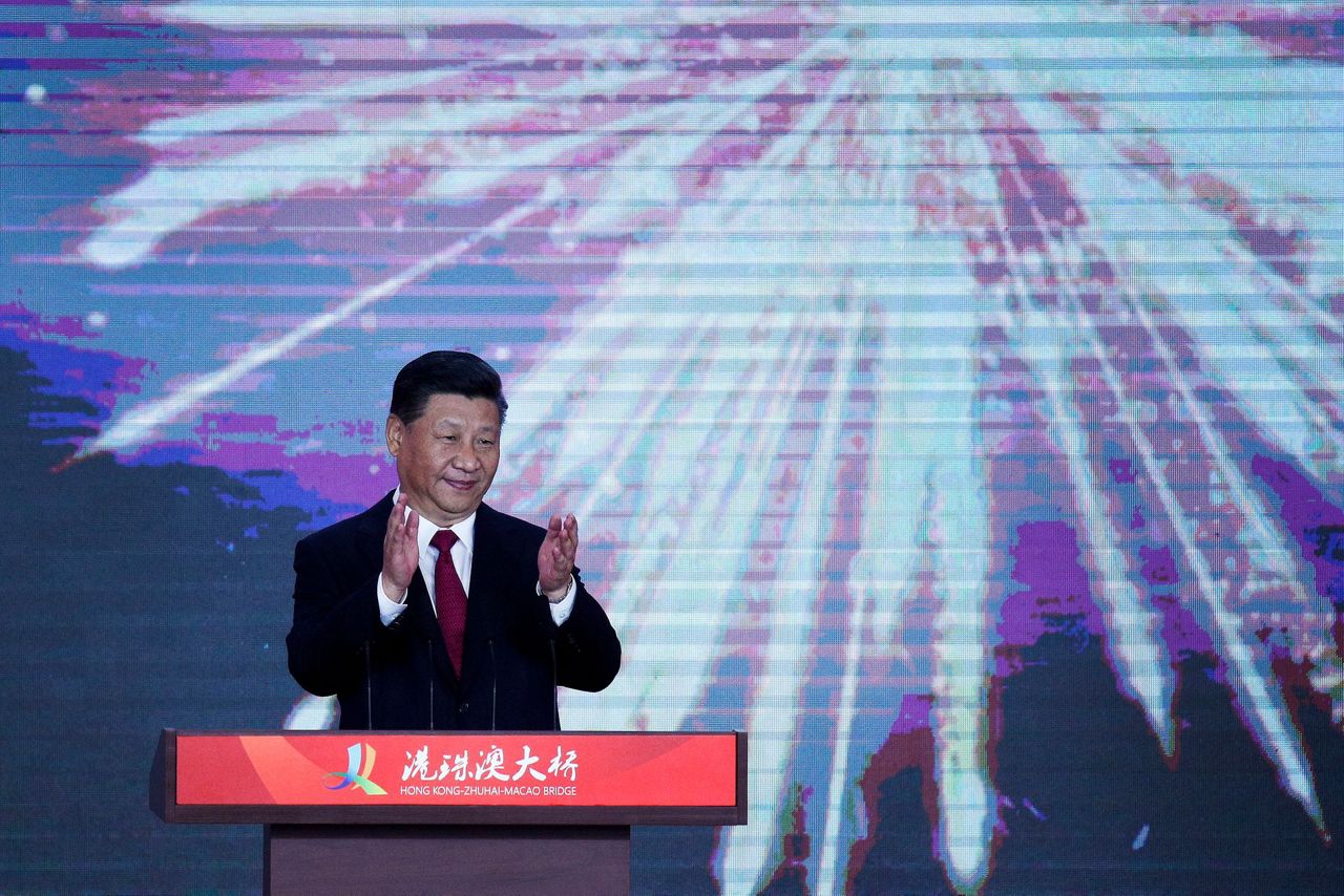 China opens mega-bridge linking Hong Kong to mainland