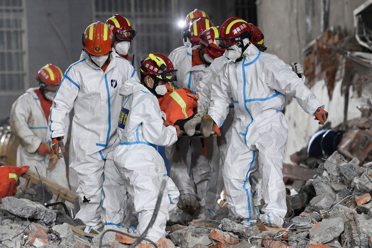 Survivor found almost 6 days after China building collapse