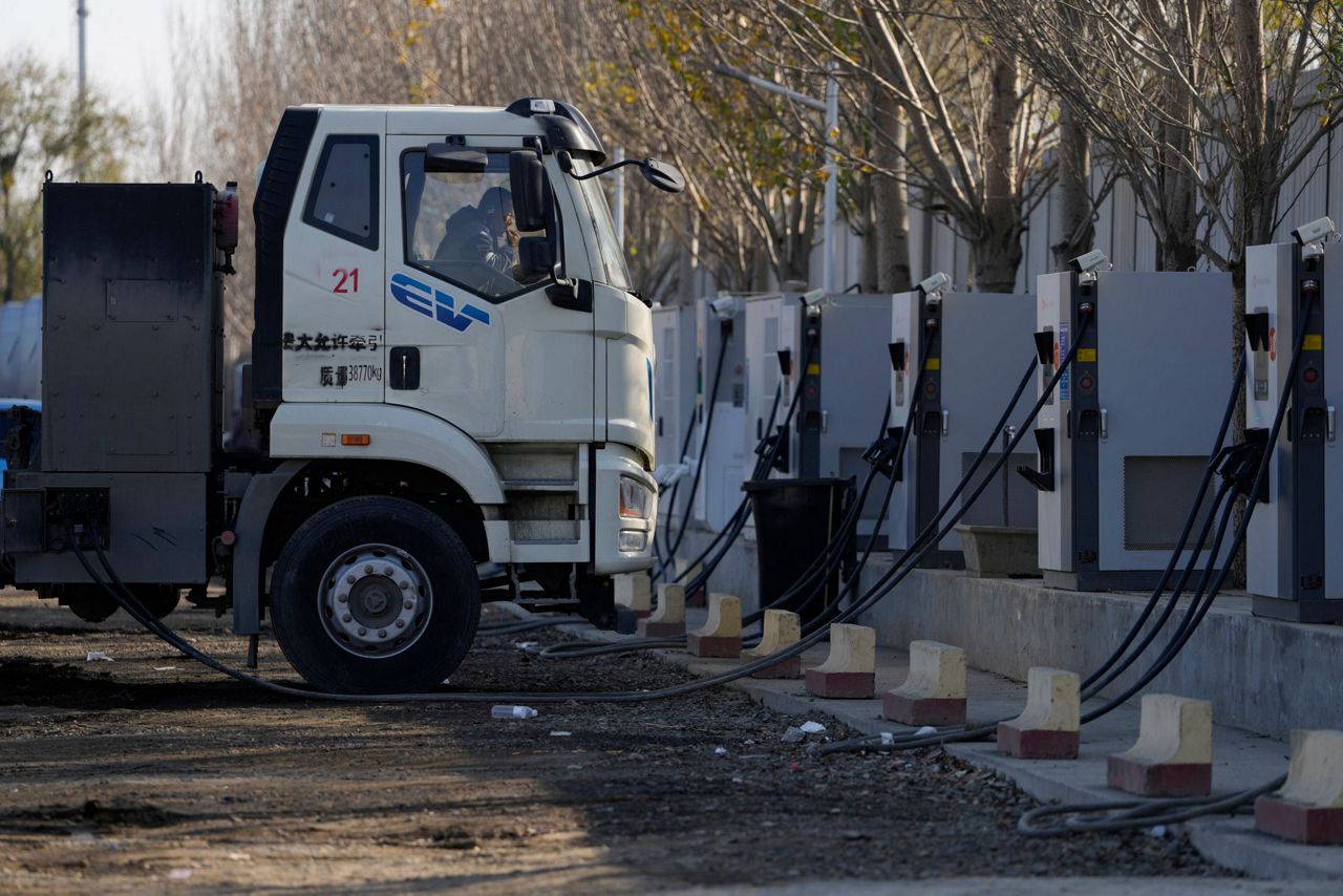 China's diesel trucks are shifting to electric. This could change ...