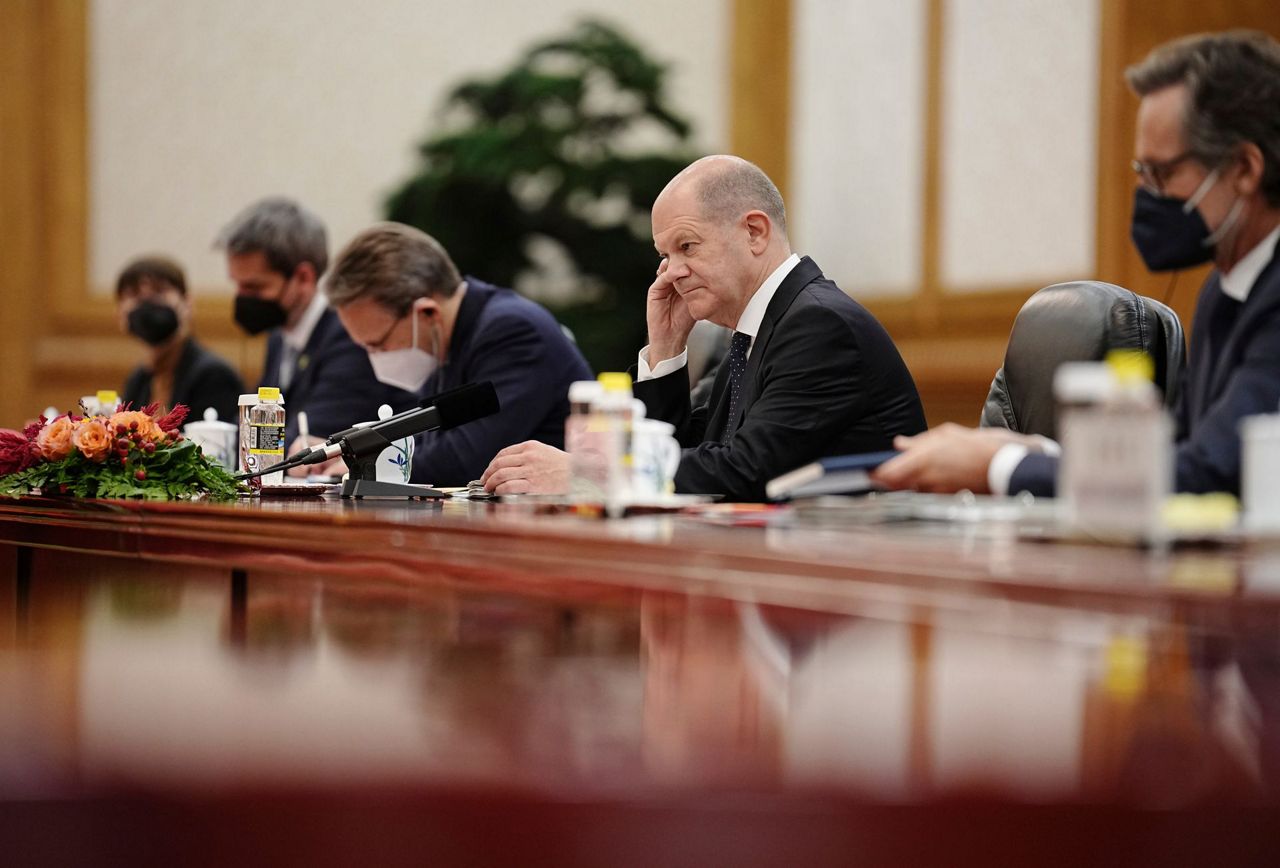Germany's Scholz in China amid trade, Ukraine, rights issues