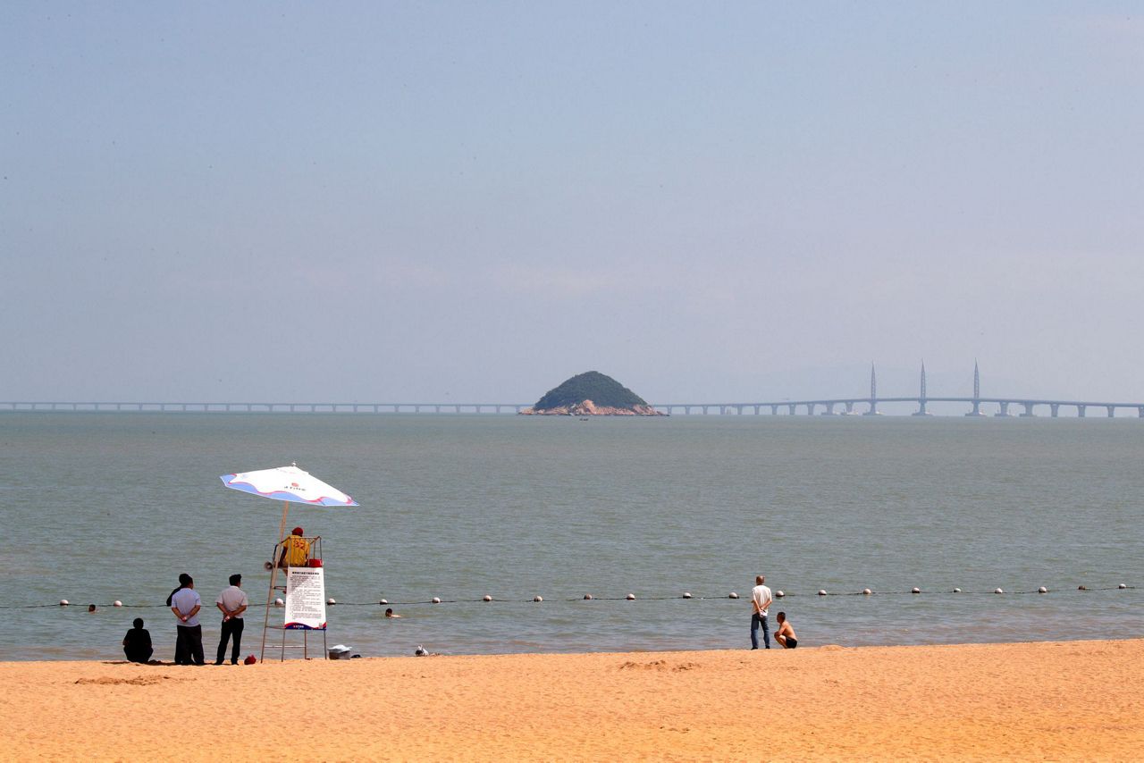 China opens mega-bridge linking Hong Kong to mainland