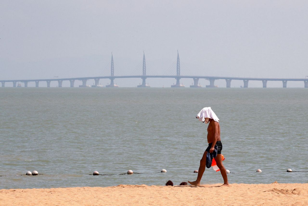 China opens mega-bridge linking Hong Kong to mainland