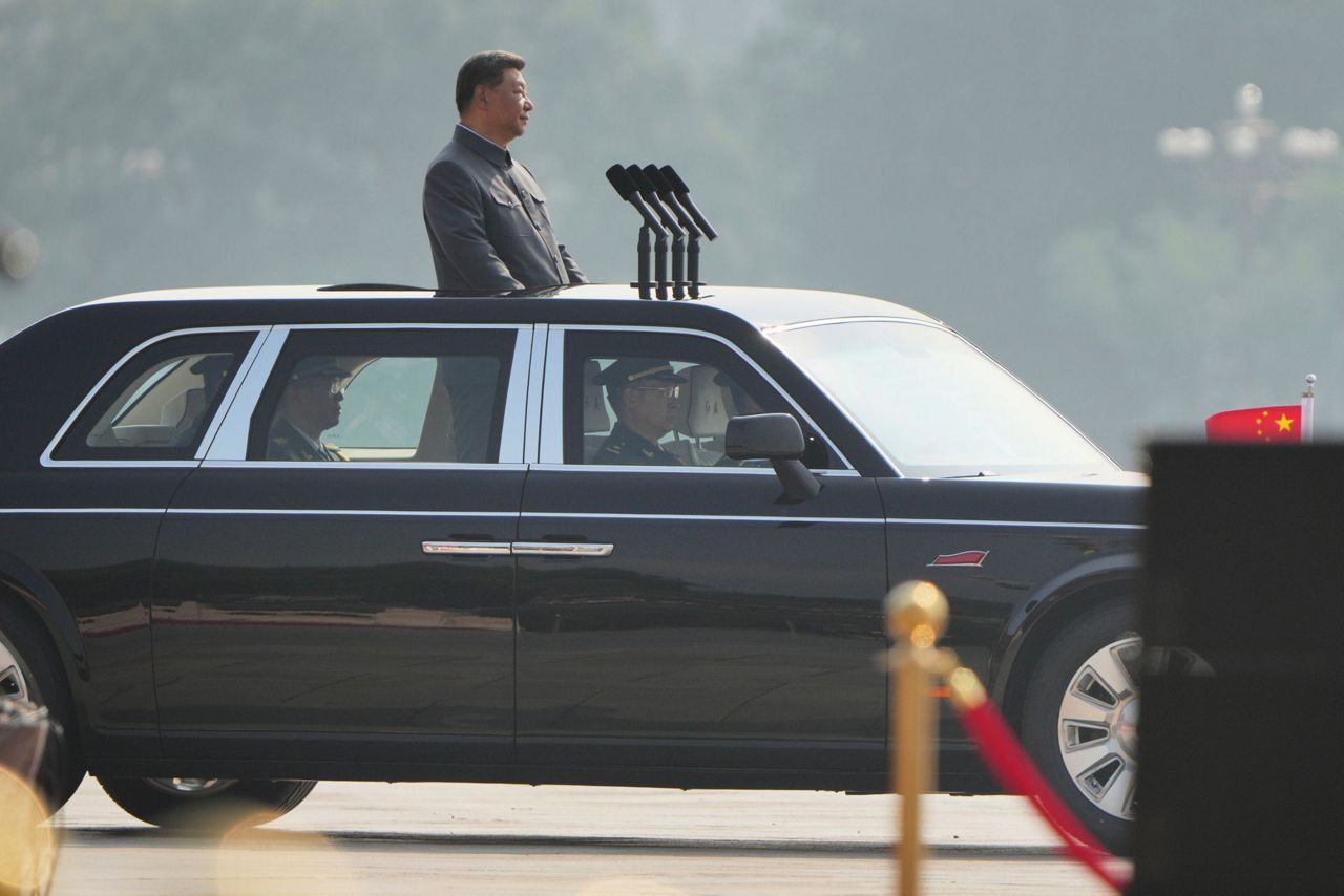 Xi, Putin, and Kim gather at Tiananmen Gate for a grand military parade