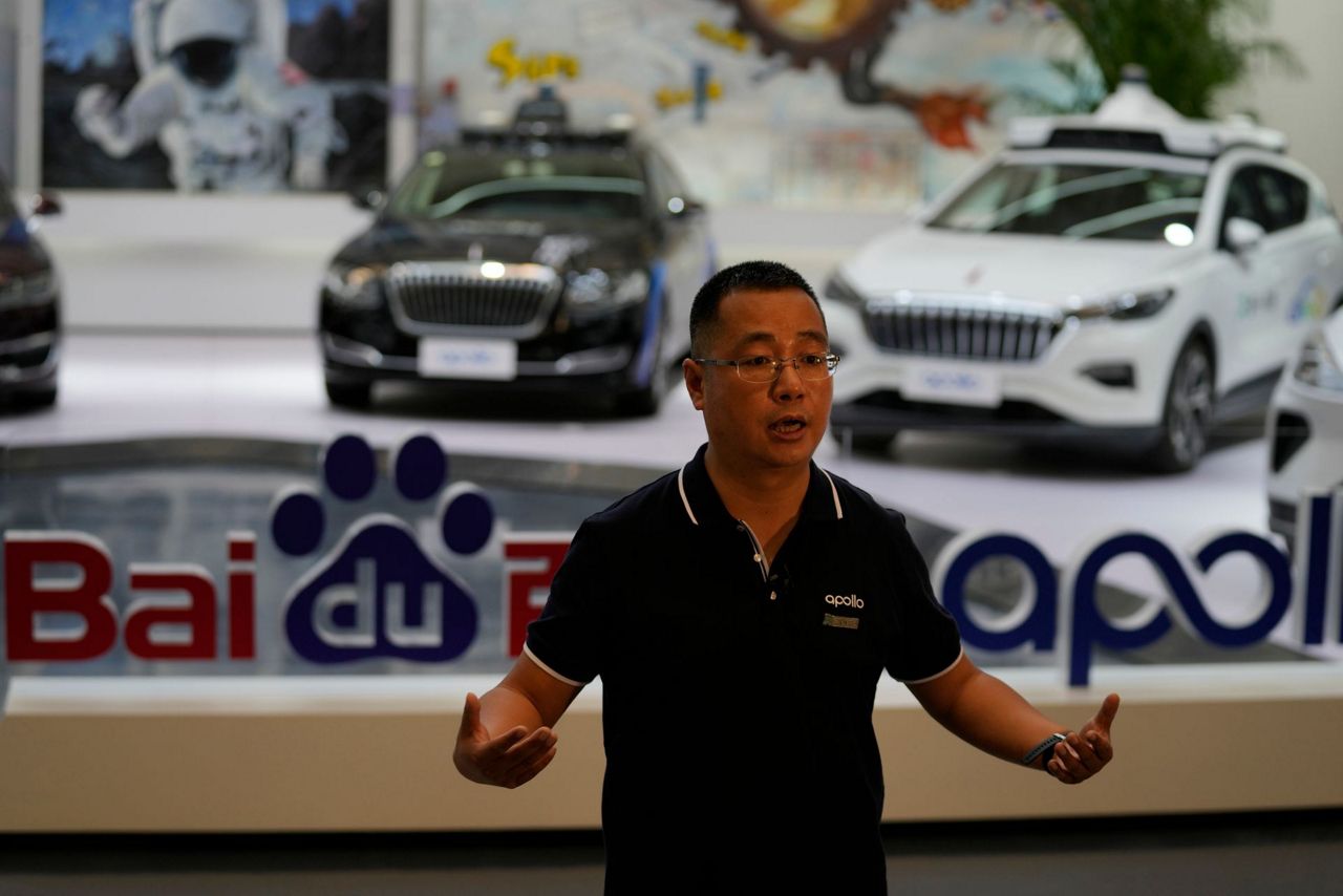 China's Baidu races Waymo, GM to develop self-driving cars