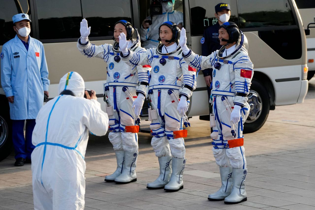 China launches new crew for space station, with eye to putting ...