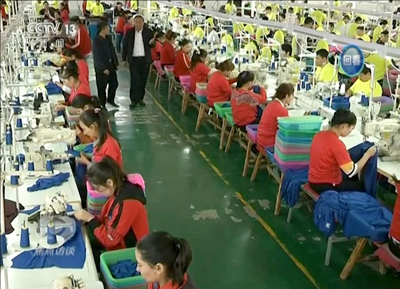 US apparel firm cuts off Chinese factory in internment camp