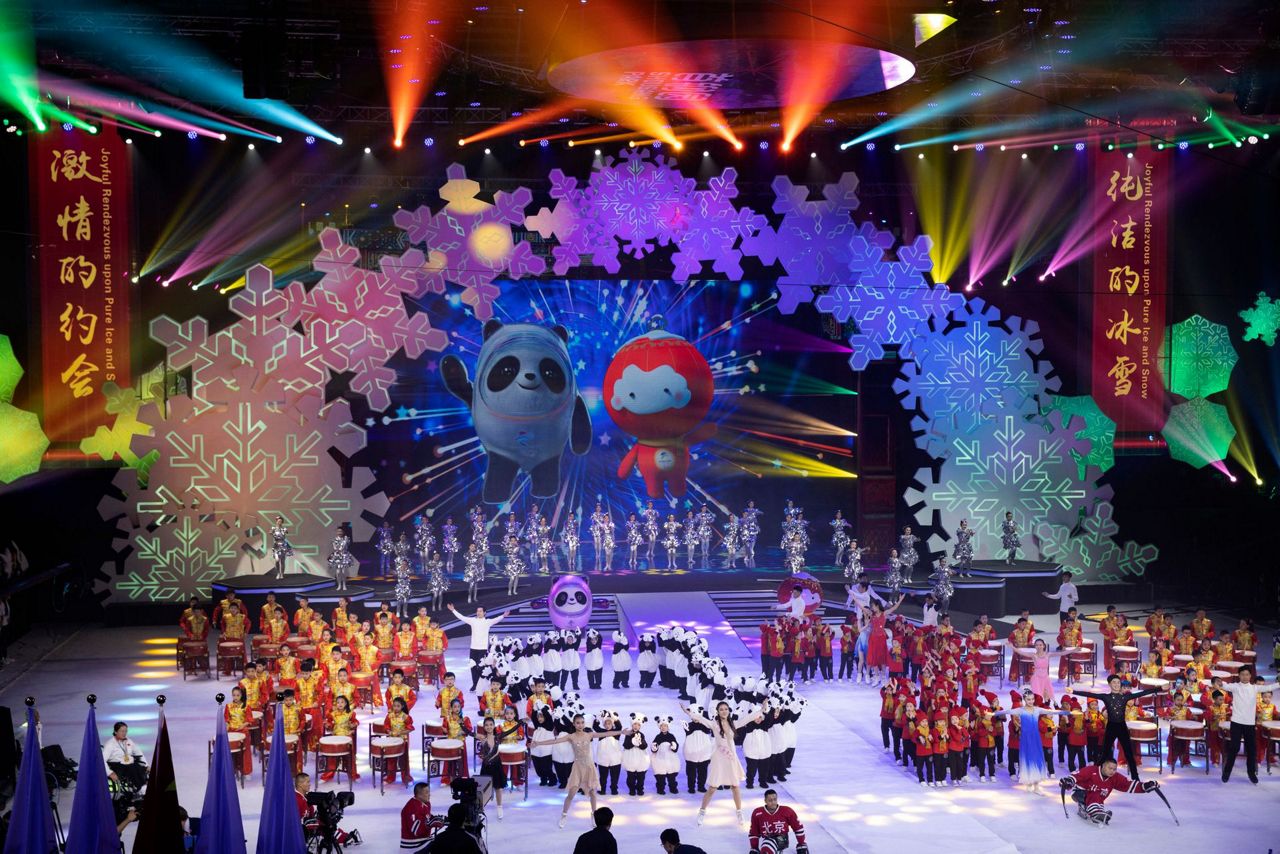 A panda is the mascot for the 2020 Beijing Winter Olympics