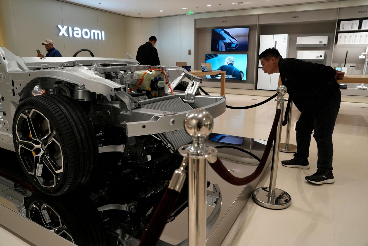 China's latest EV is a 'connected' car from smart appliance maker Xiaomi