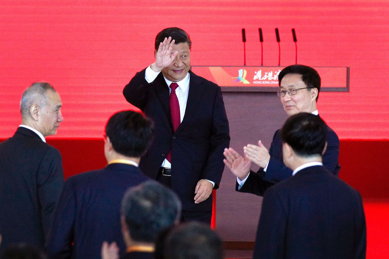 China opens mega-bridge linking Hong Kong to mainland