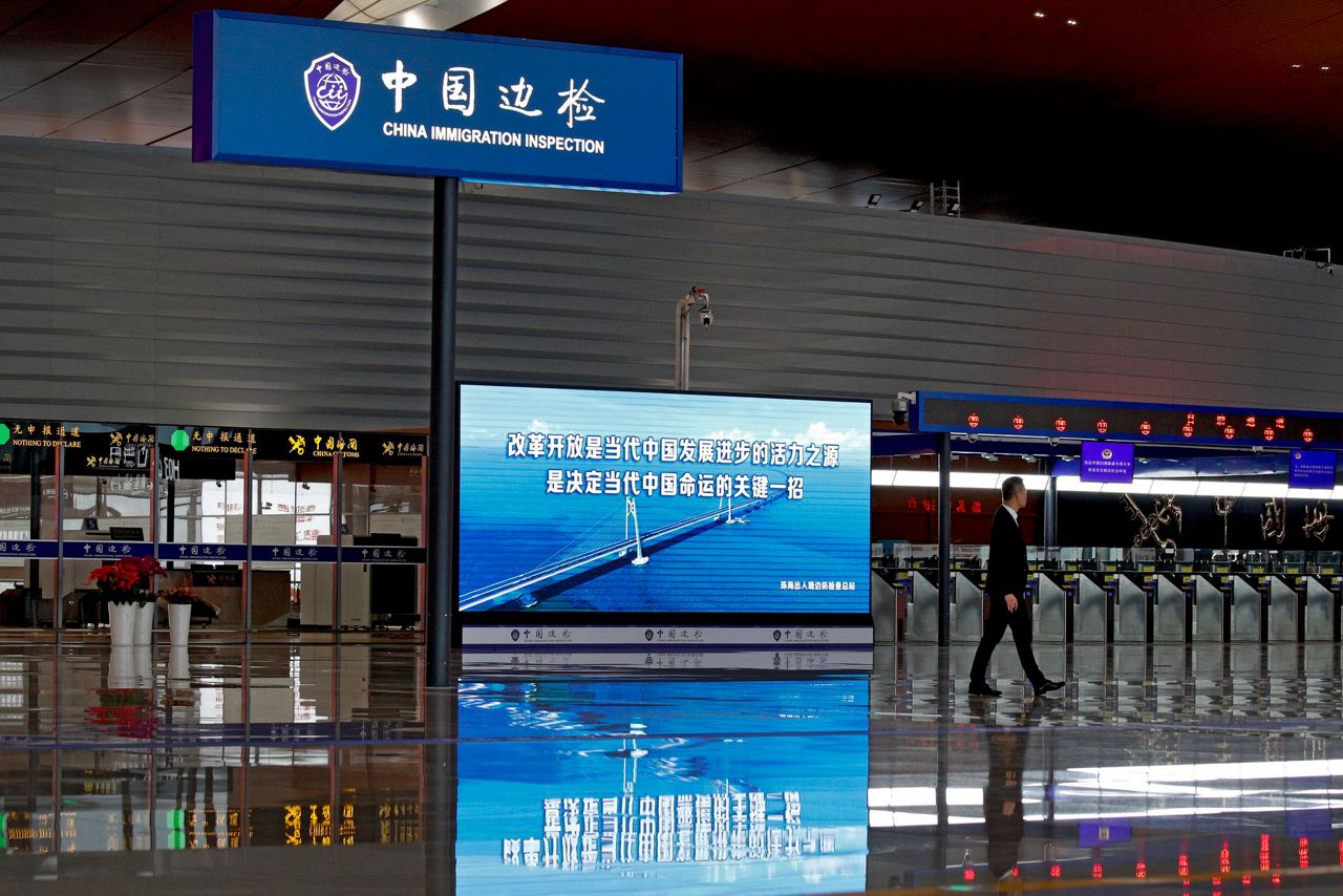 China opens mega-bridge linking Hong Kong to mainland