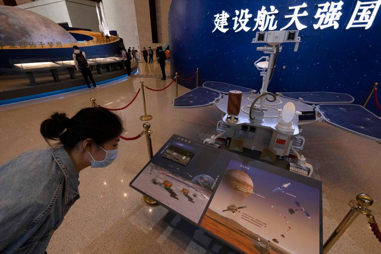 China lands on Mars in latest advance for its space program