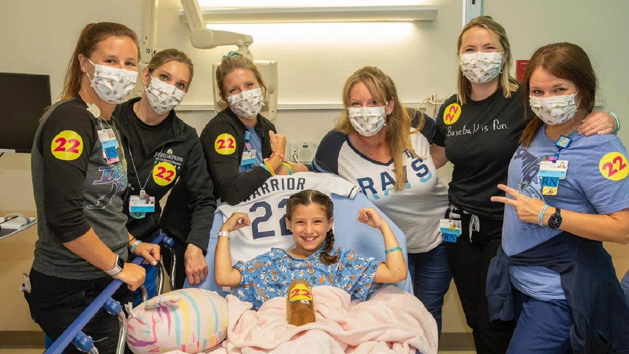 St. Pete cancer survivor from St. Pete starts school