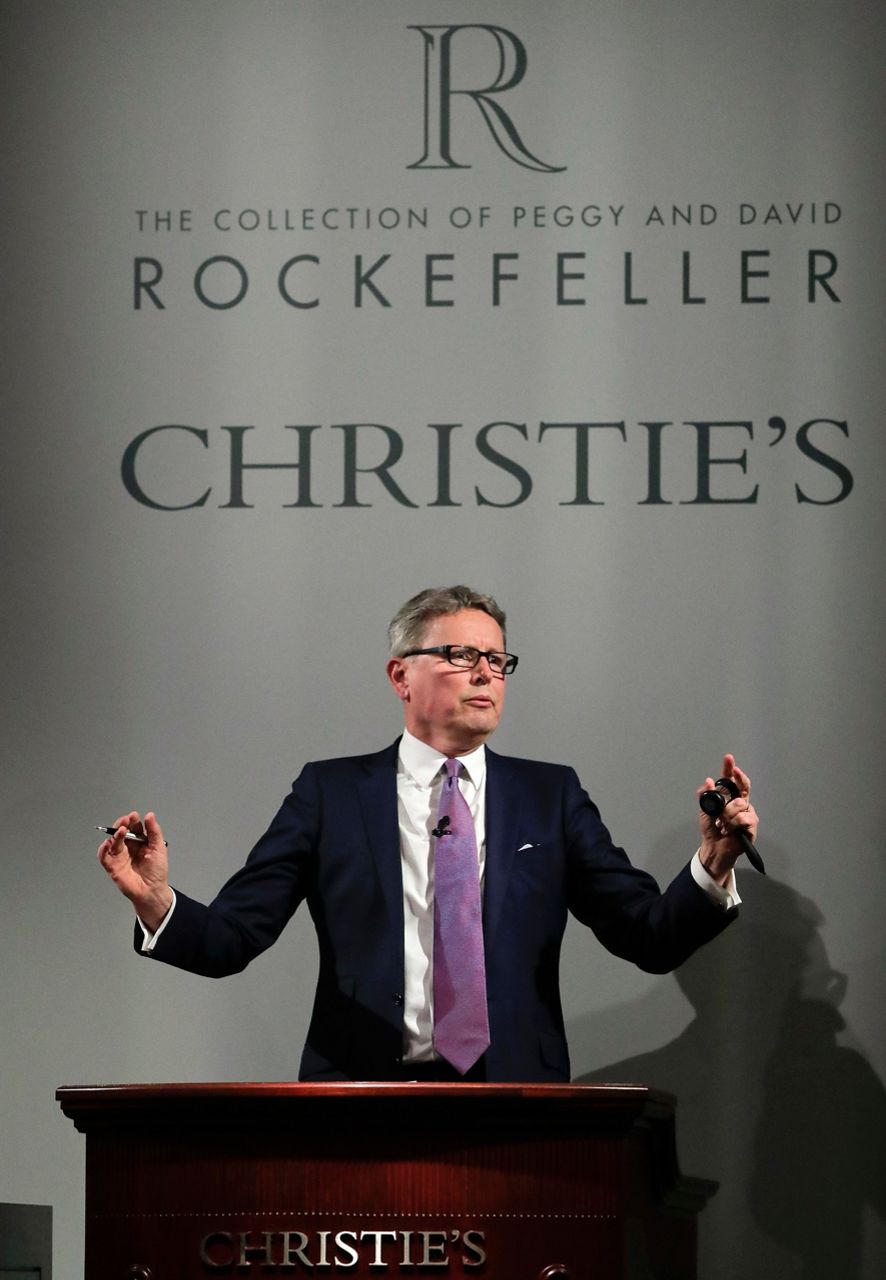 Rockefeller treasures break record for single-owner auction