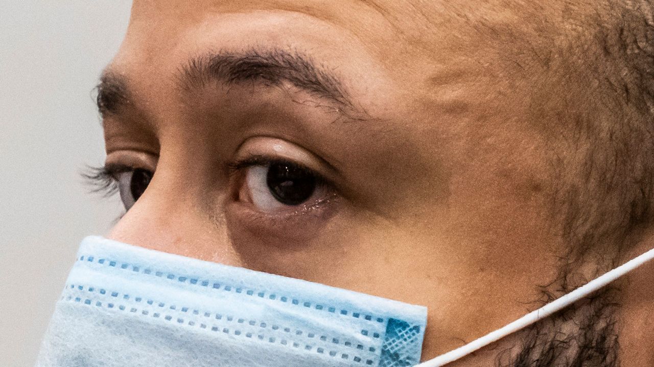 Wisconsin parade suspect gives tearful opening statement