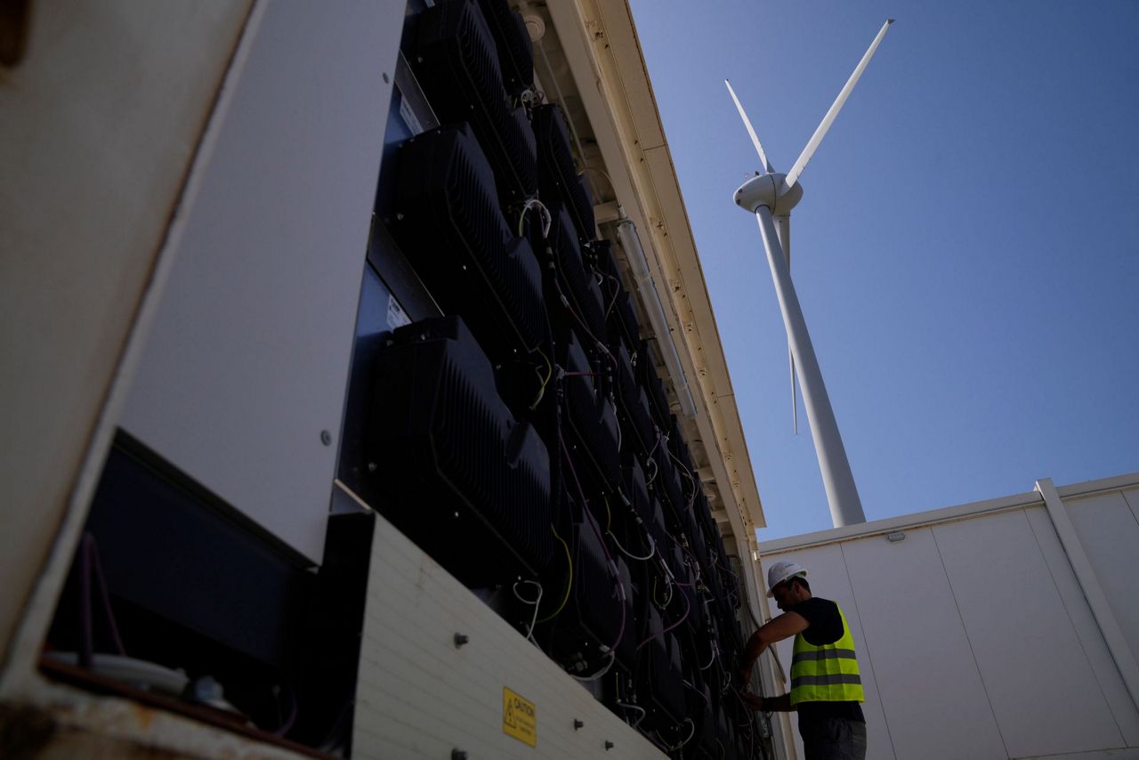 Battery-powered Greek island bets on green future