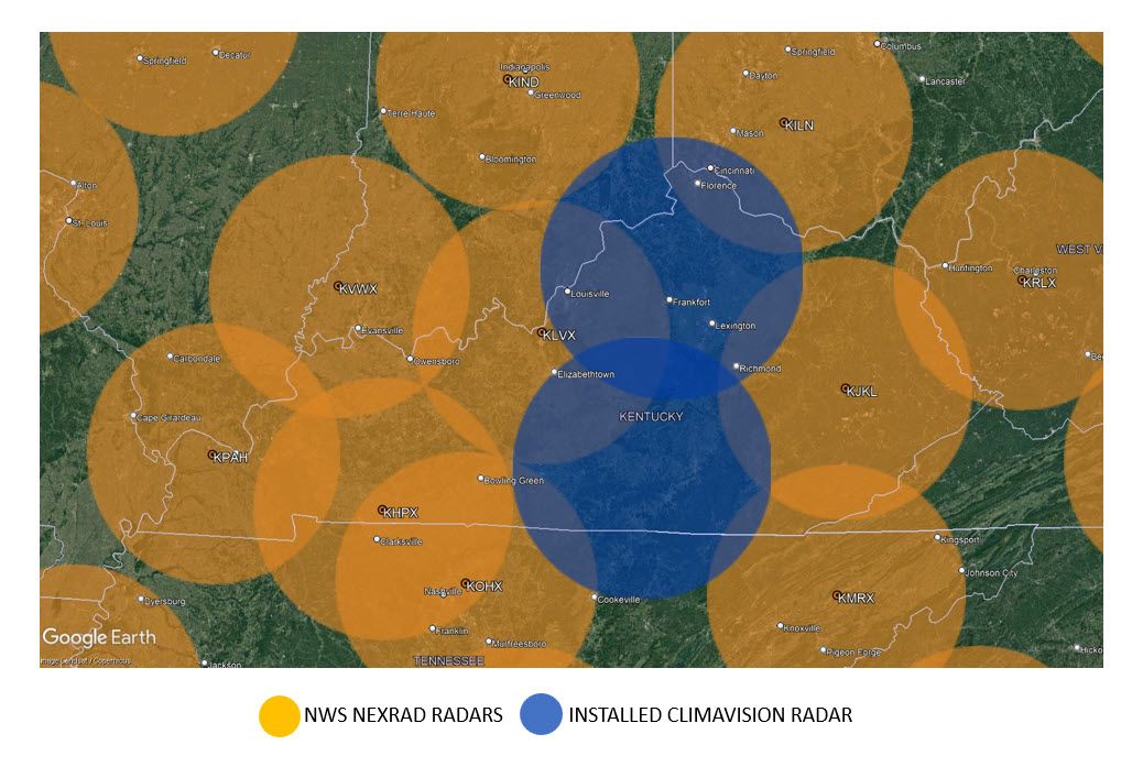 Private weather radars fill gaps in Kentucky