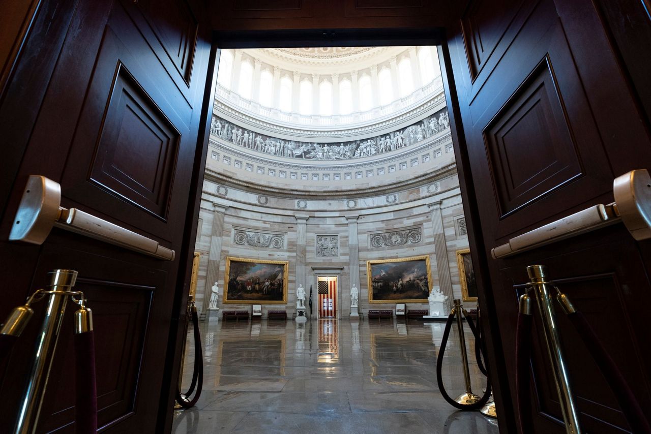 Closed US Capitol is somber backdrop this Independence Day
