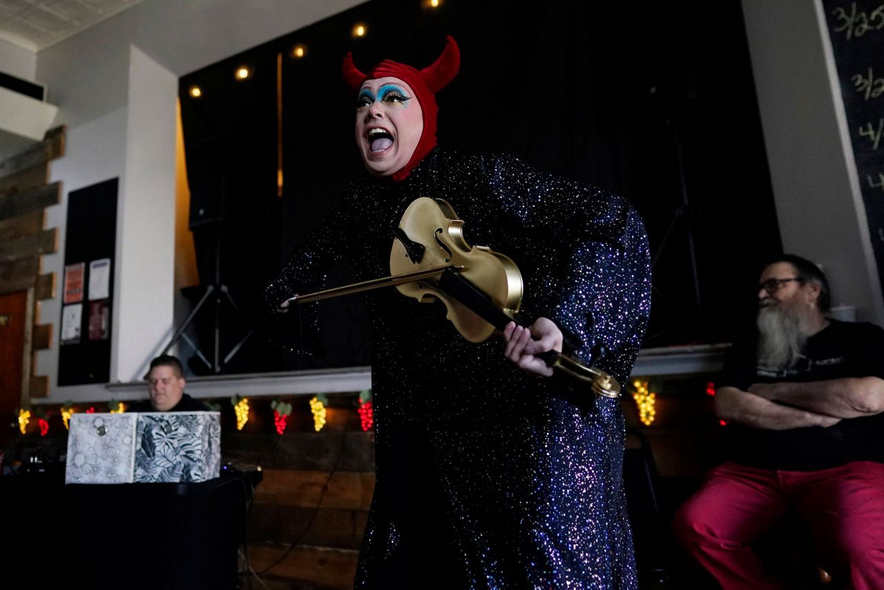 Drag queens are out, proud and loud in a string of coal towns, from a ...