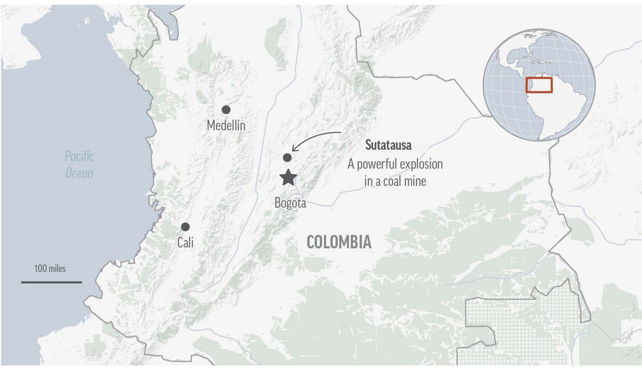 Colombian coal mine blast kills 11, search on for survivors