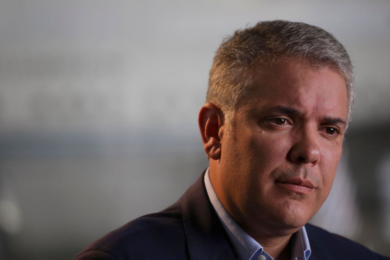 AP interview: Colombian leader warns Venezuela