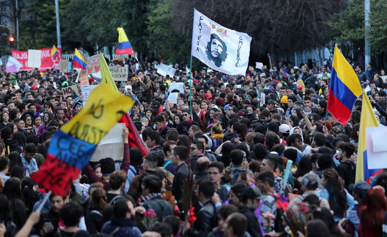 Colombia goes through fifth consecutive day of protests