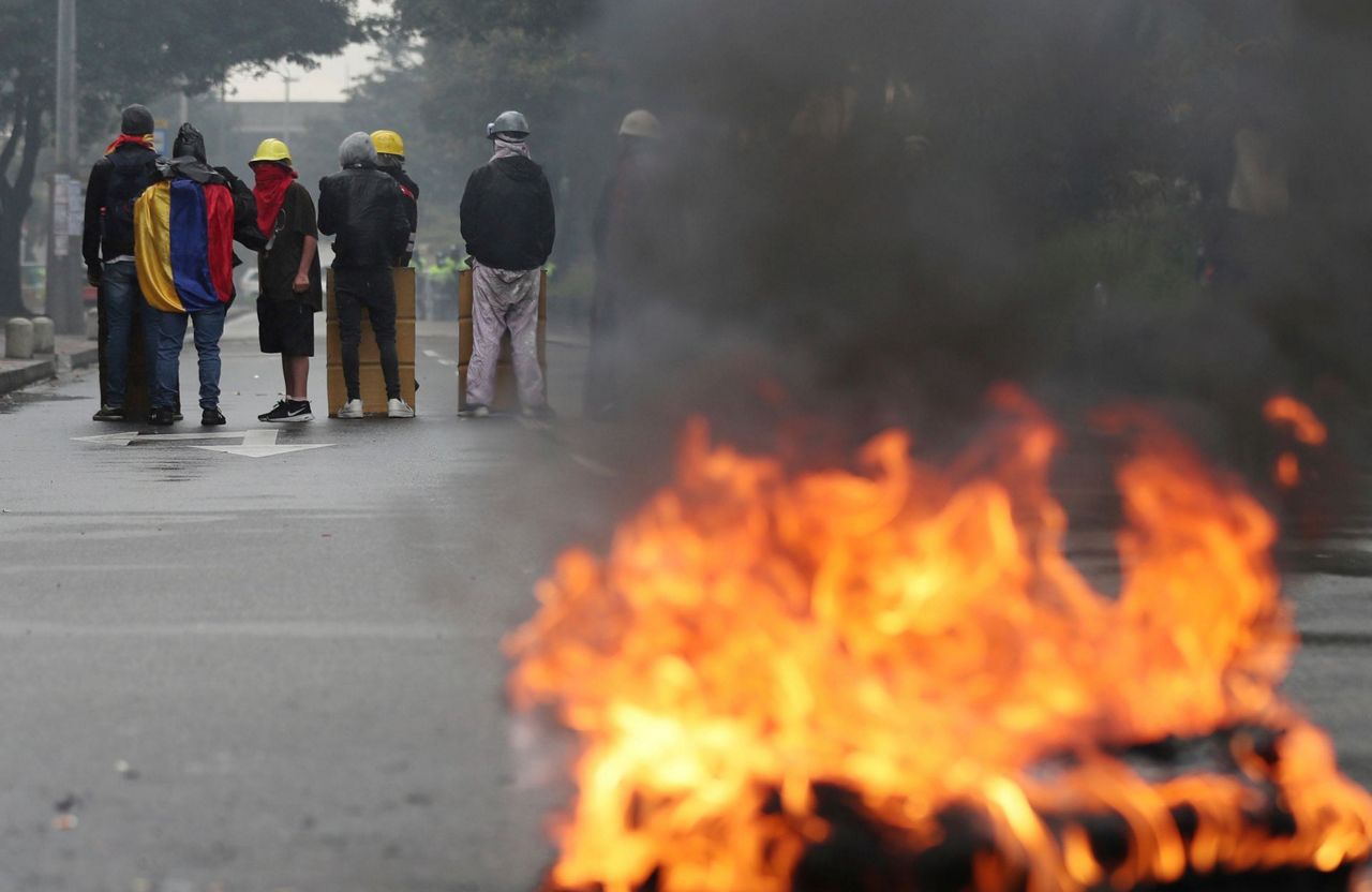 Rights group: Colombian police cause deaths of 20 protesters