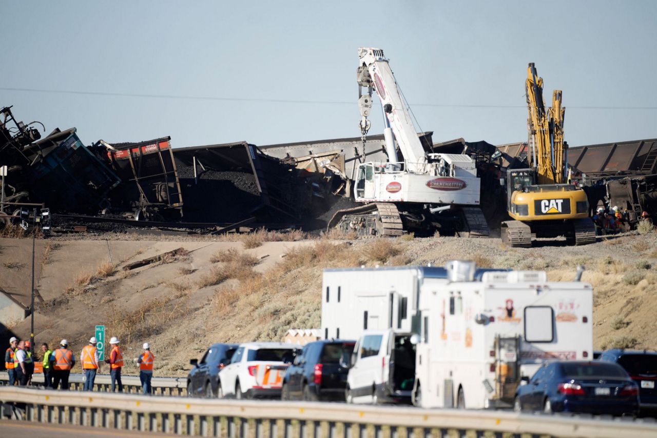 Semi-truck driver killed when Colorado train derails, spilling train ...