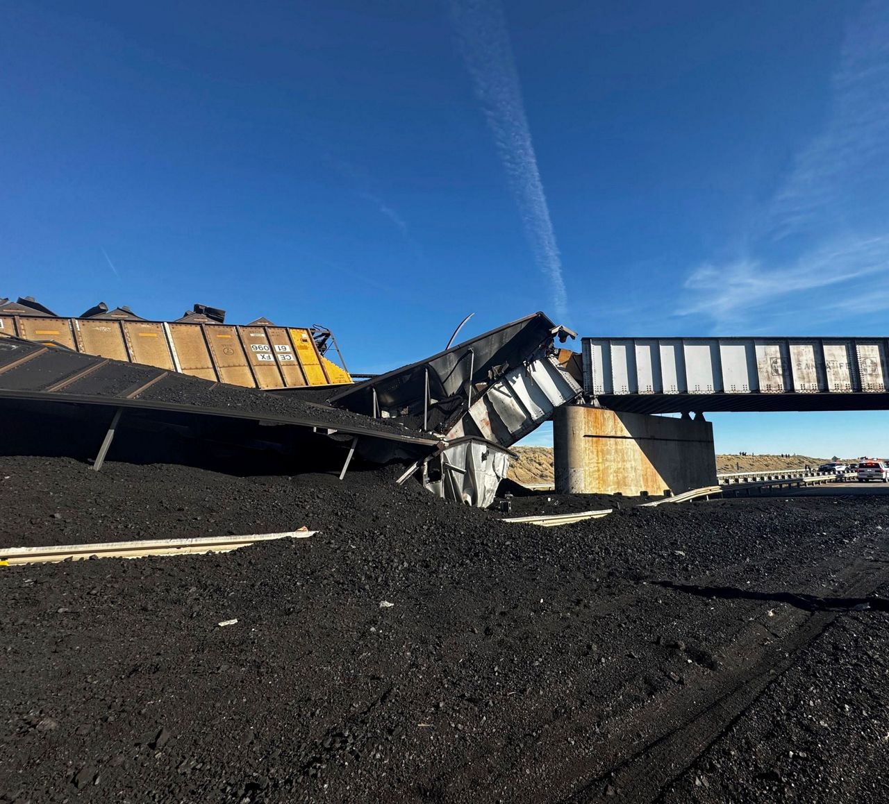 Semi-truck driver killed when Colorado train derails, spilling train ...