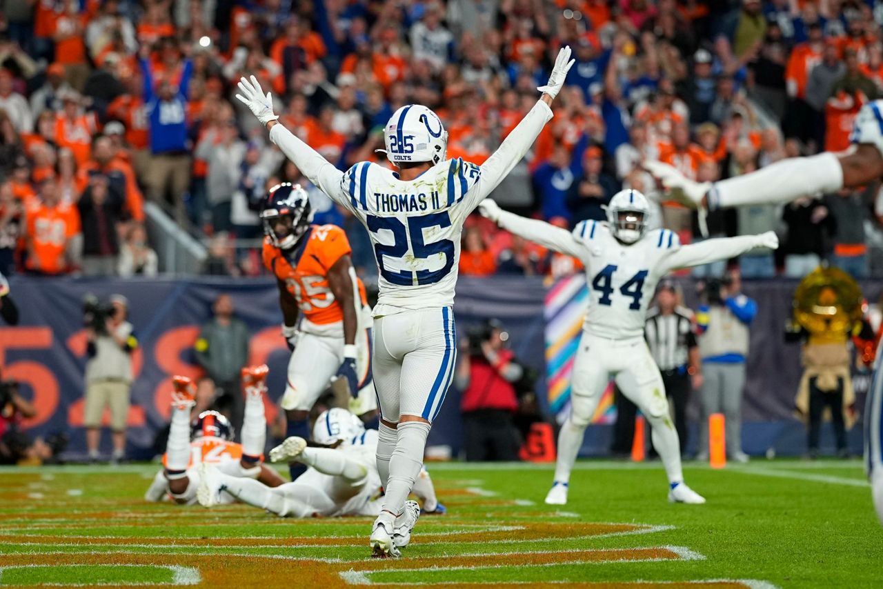 Colts grind out 12-9 win over Broncos in injury-filled game