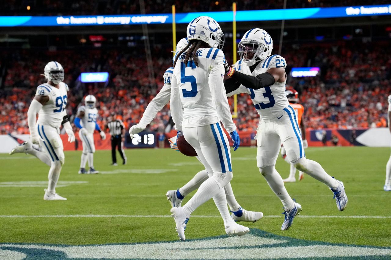 Colts grind out 12-9 win over Broncos in injury-filled game