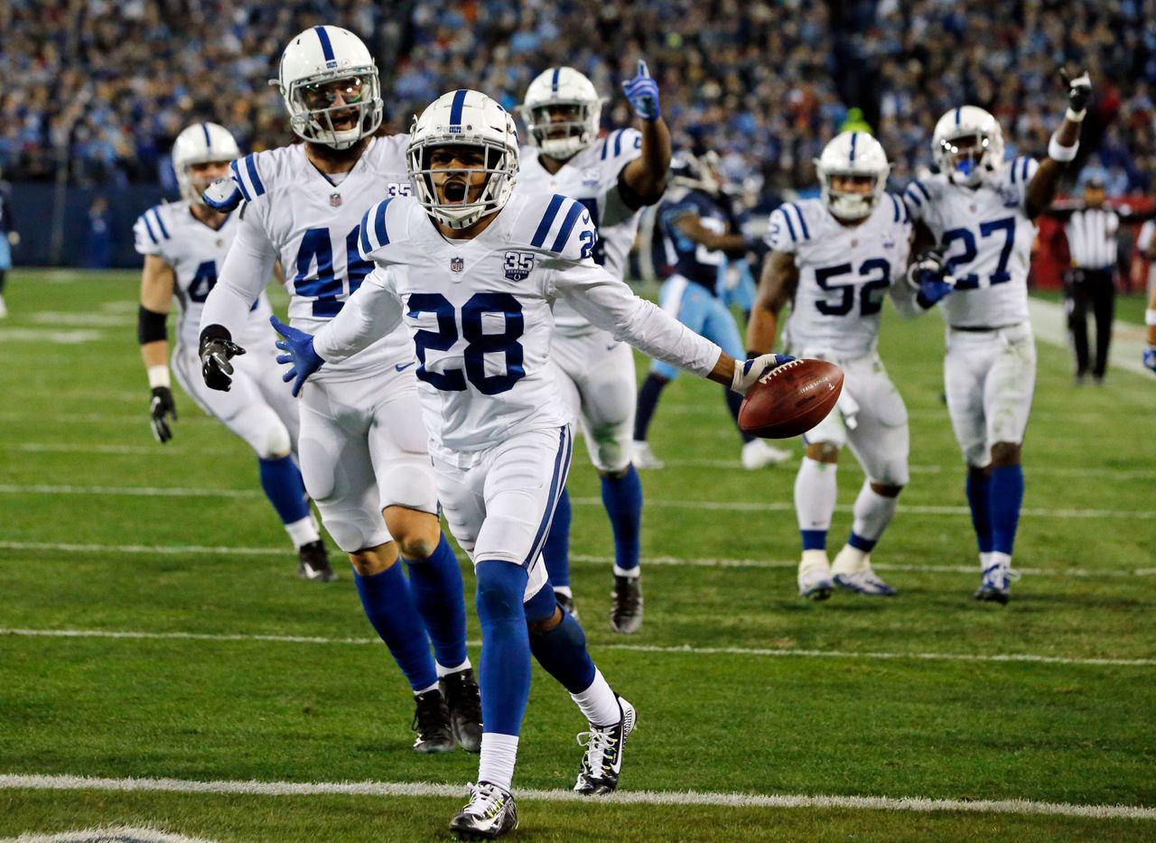 Colts earn playoff spot; Luck remains perfect vs. Titans