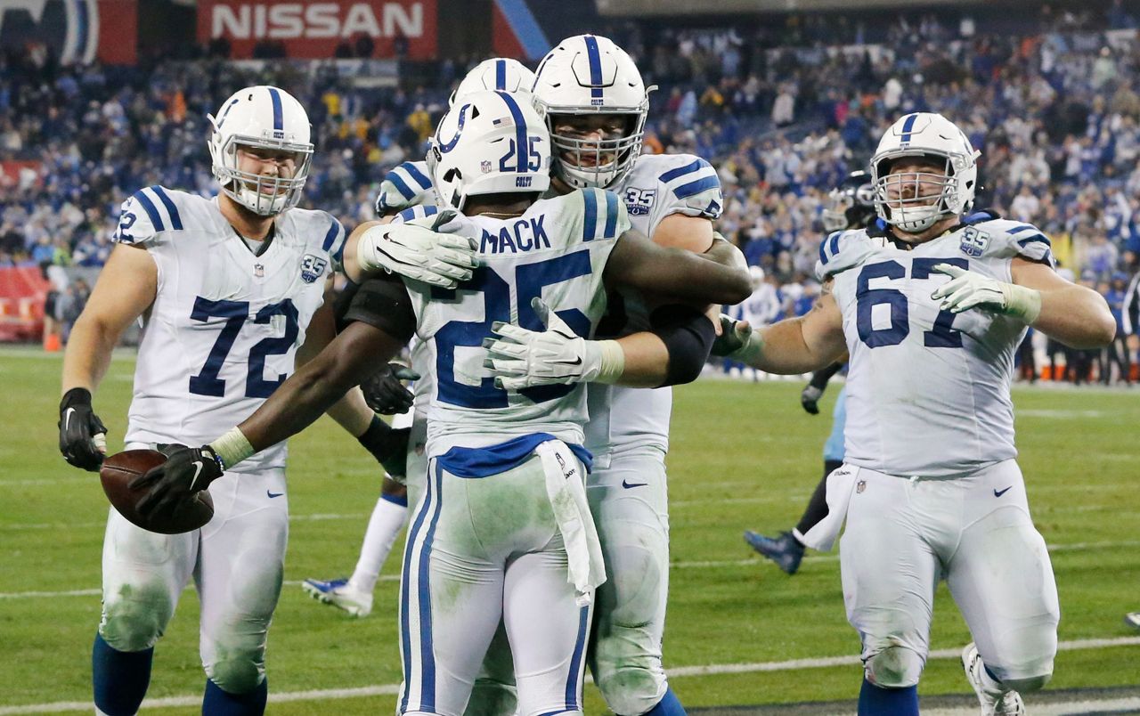 Colts earn playoff spot; Luck remains perfect vs. Titans