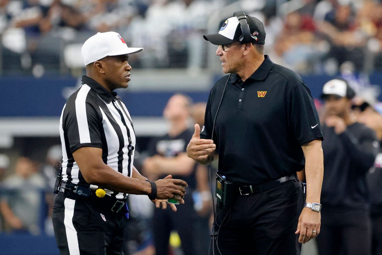 Backup QB Rush wins again as Cowboys beat Commanders 25-10