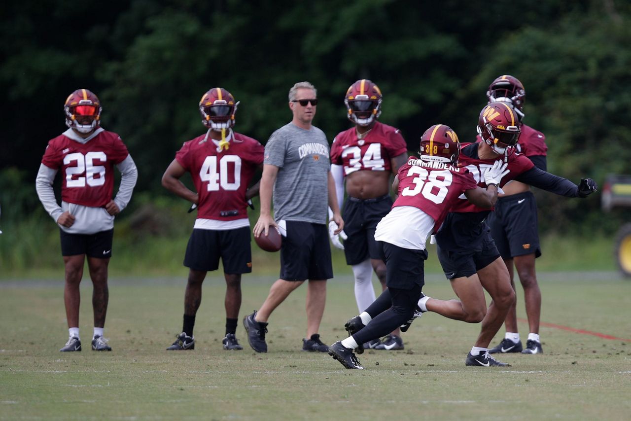 AP source: Commanders fined for excessive practice contact