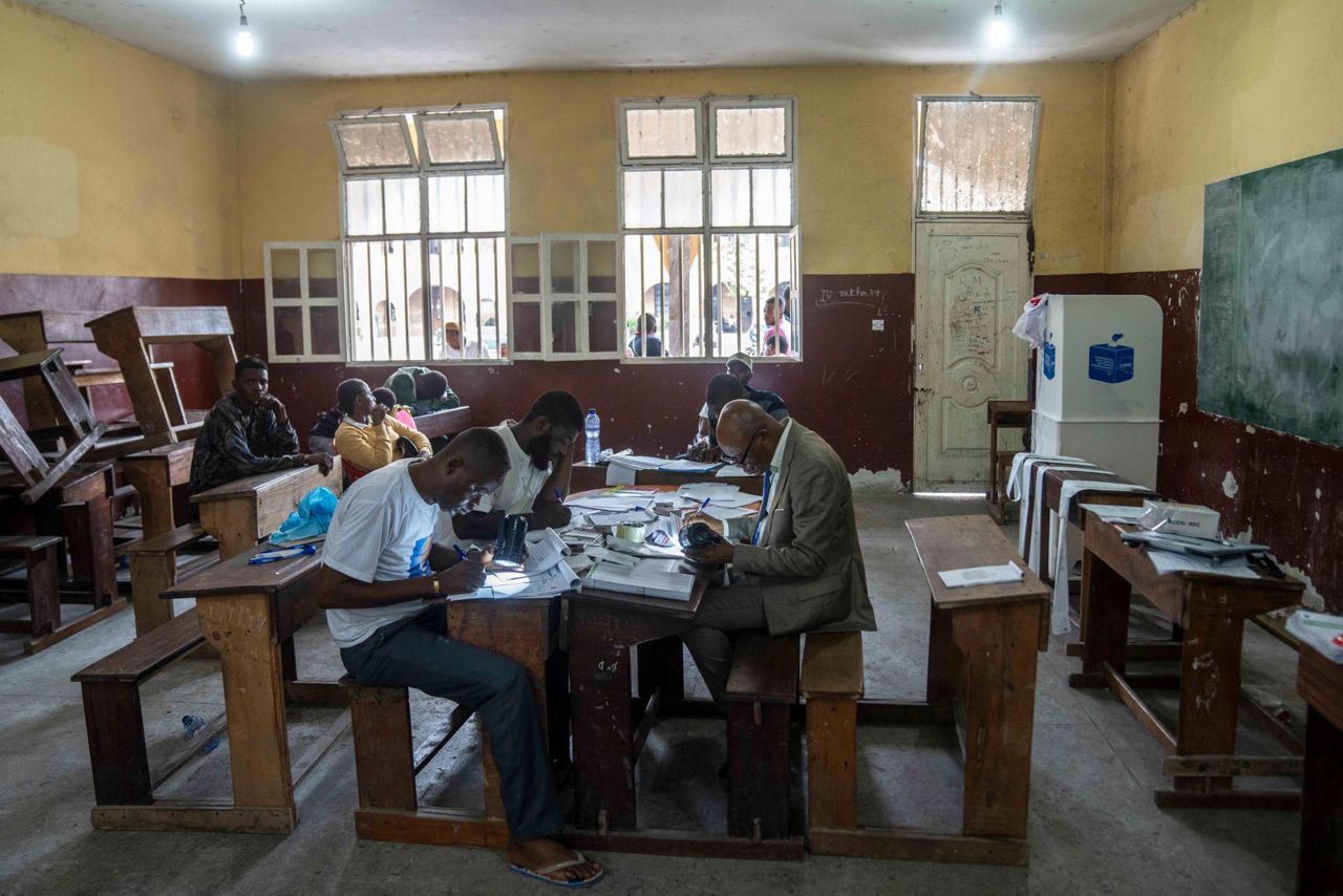 Congo enters its second day of voting after a chaotic rollout forced ...